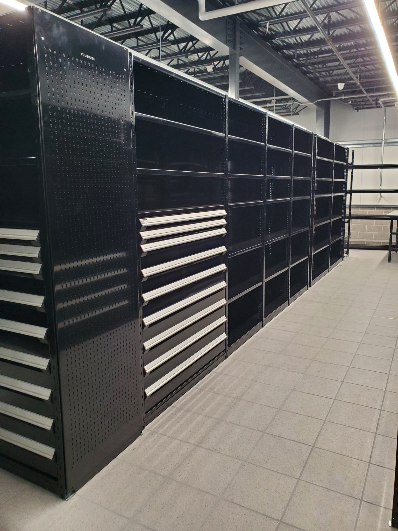 Parts room shelving in Connecticut, Massachusetts, and Rhode Island