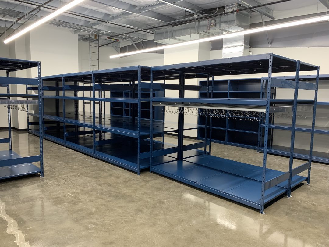Parts room shelving in Connecticut, Massachusetts, and Rhode Island